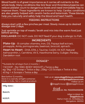 Plate Up - Boost Blood Health & Platelets in Dogs